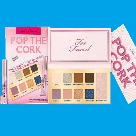 Too Faced | Makeup | Brand New Too Face Pop The Cork Lip Eye Cheek ...